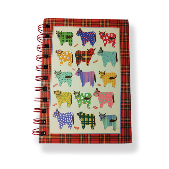 Highland Cow A6 Notebook 100 Pages | The Scotland Shop