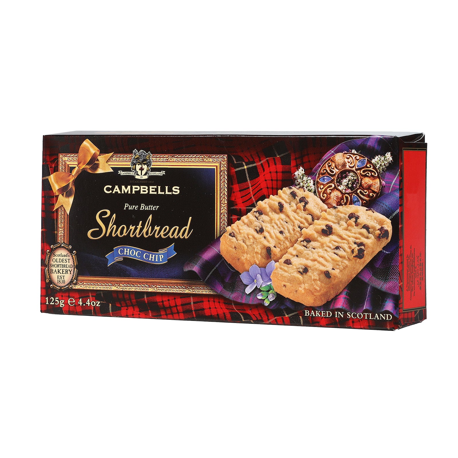 125G Choc Chip Fingers Shortbread | The Scotland Shop