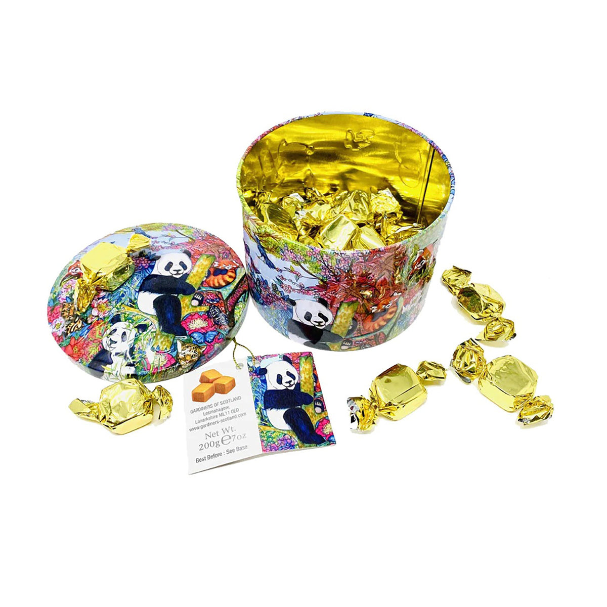 Pandas Playing Tins | The Scotland Shop