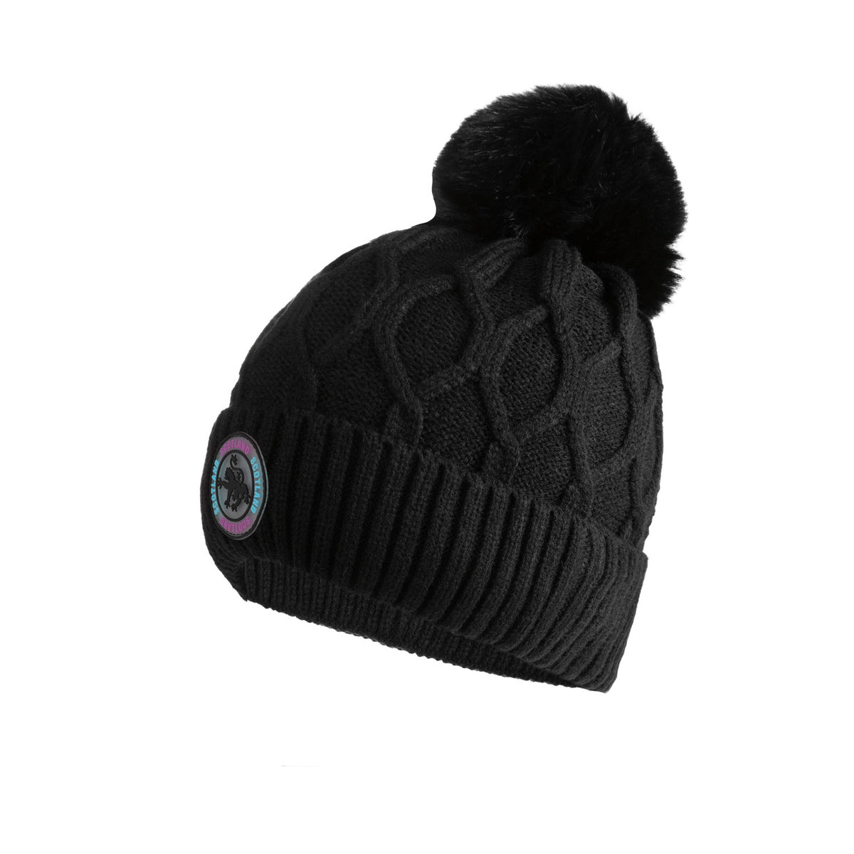 Aaran Round Logo Bobble | The Scotland Shop