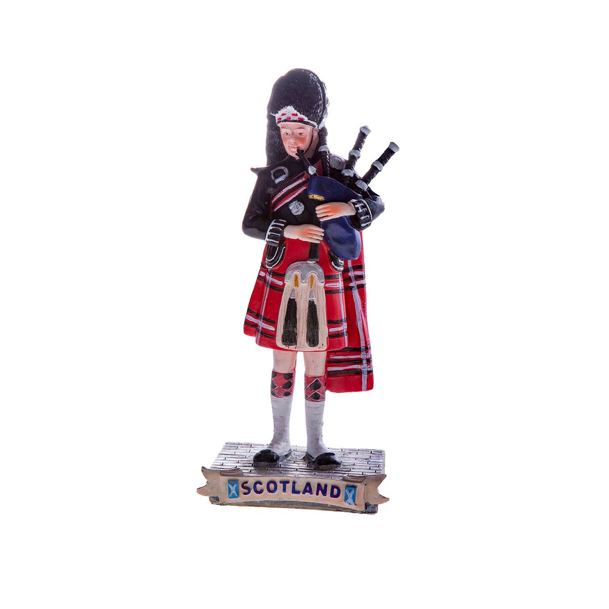 8" Resin Figure - Piper Man | The Scotland Shop