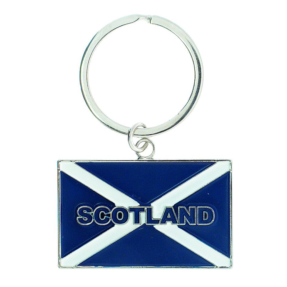 Chunky Scotland Flag Keyring | The Scotland Shop