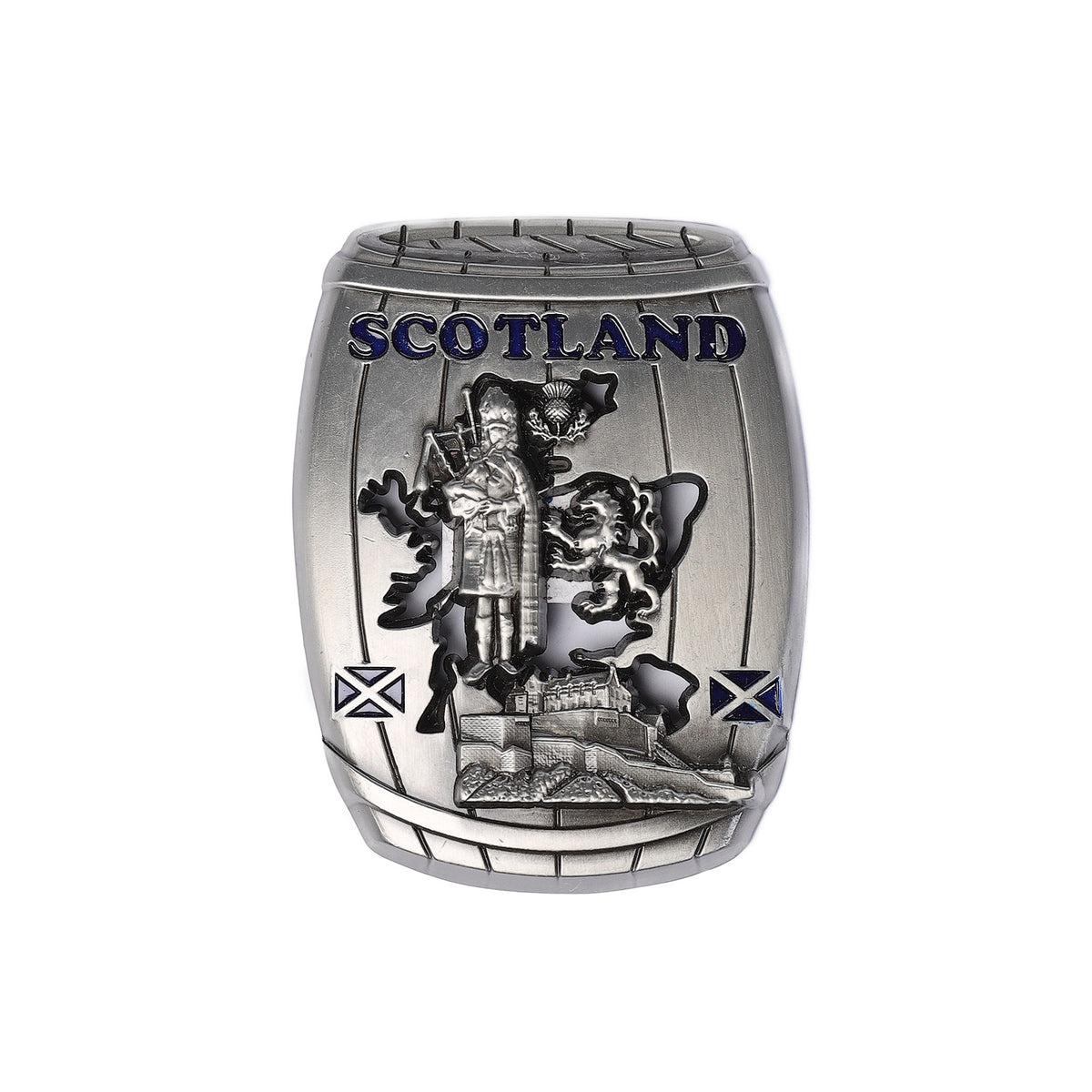 Metal Magnet Barrel - Scotland Icons | The Scotland Shop