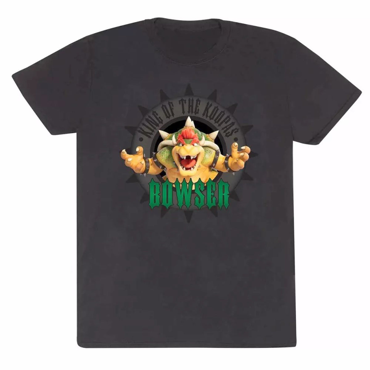 Super Mario Bros - Bowser Circle T-Shirt | The Scotland Shop