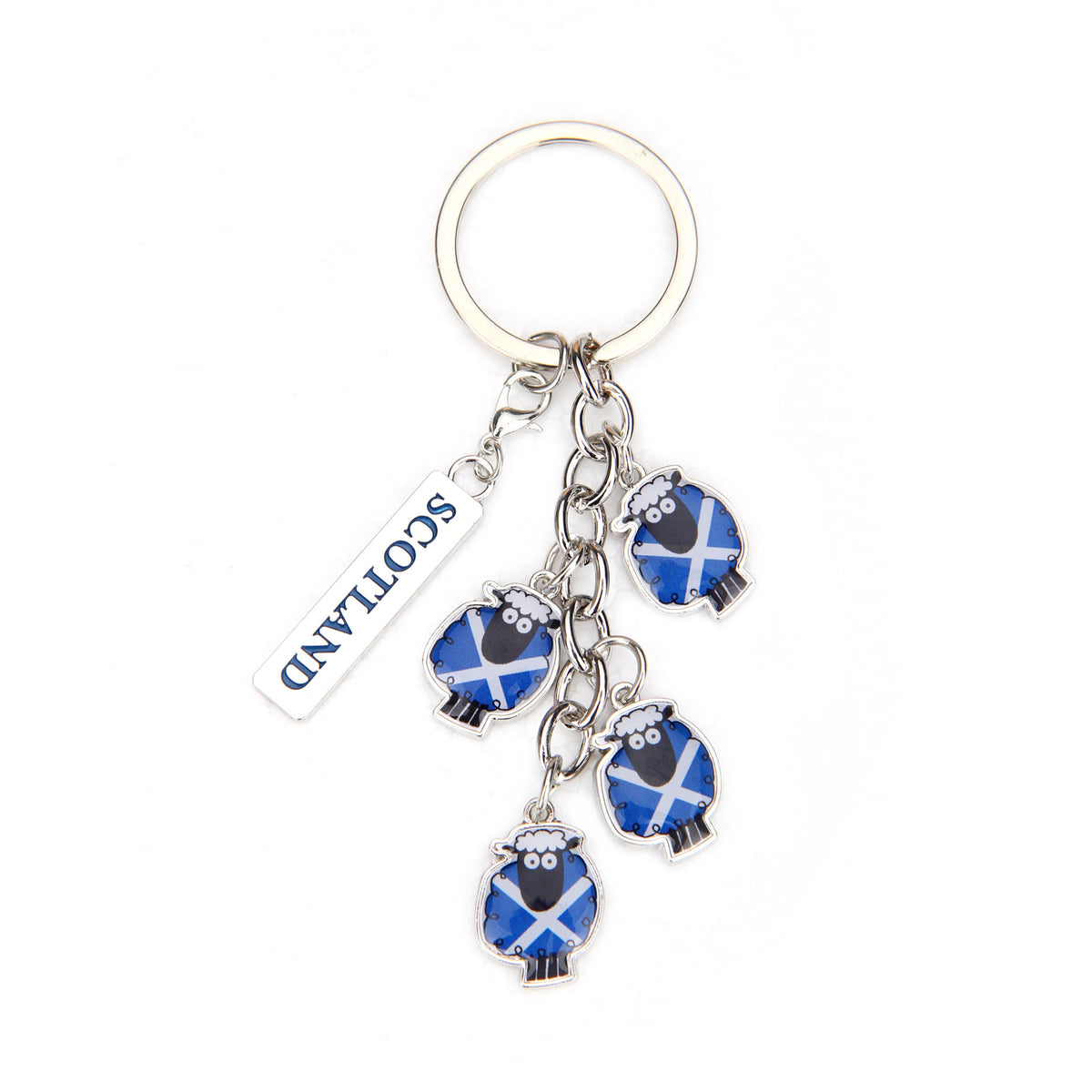 Keyring Saltire Sheep | The Scotland Shop
