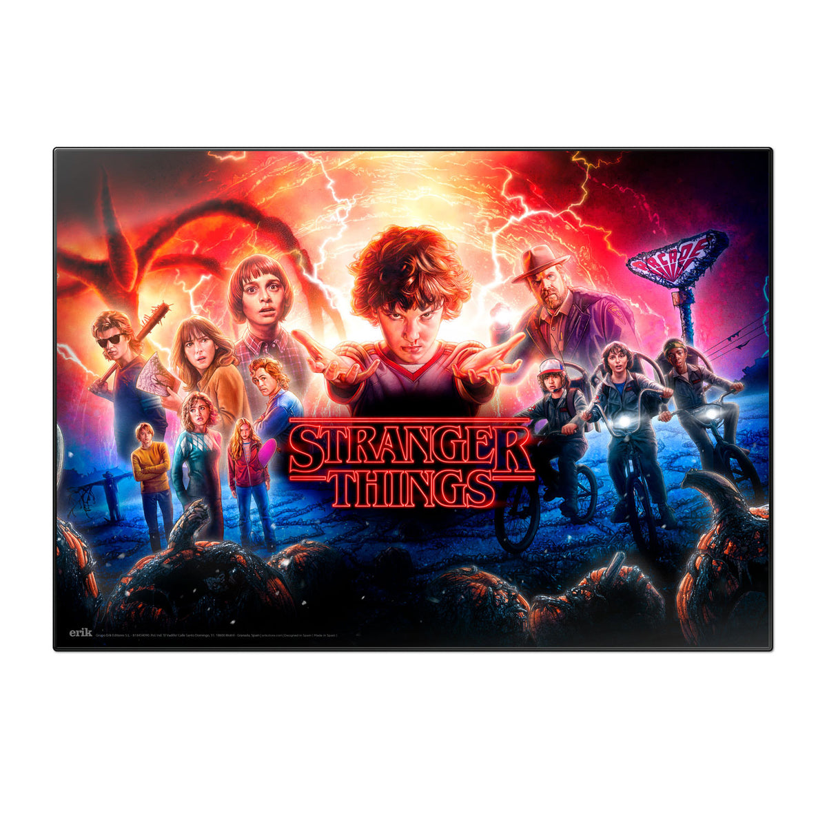 Stranger Things Desk Mat | The Scotland Shop
