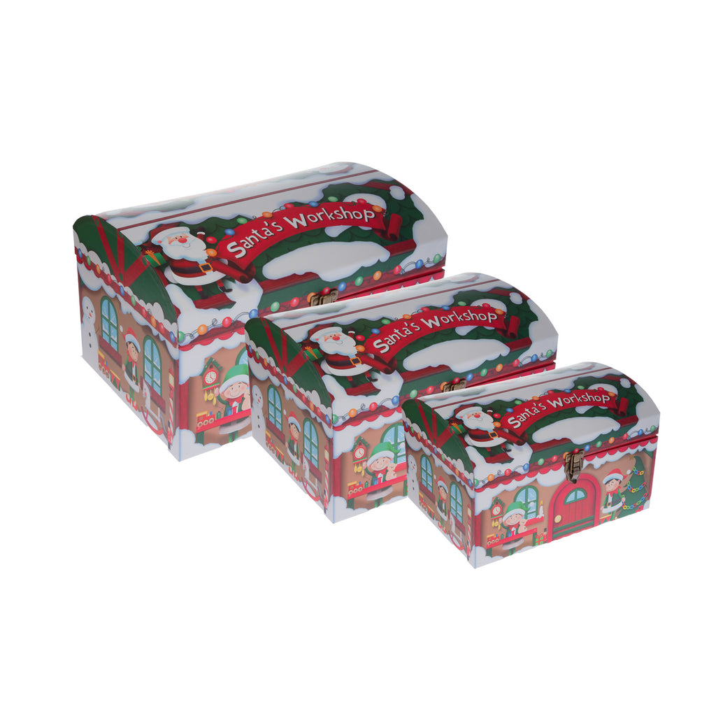 Individual Santa Workshop Chests | The Scotland Shop