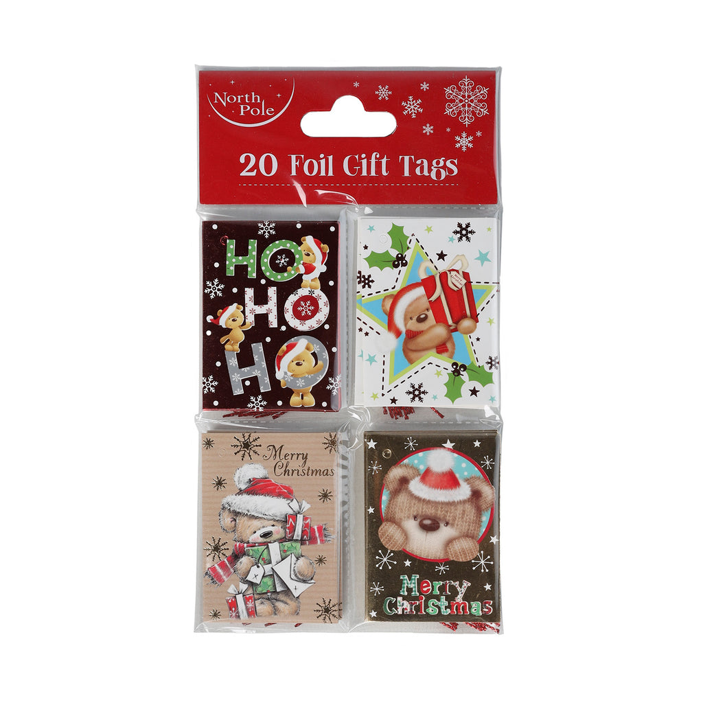 20 Teddy Booklet Tags 72'S | The Scotland Shop
